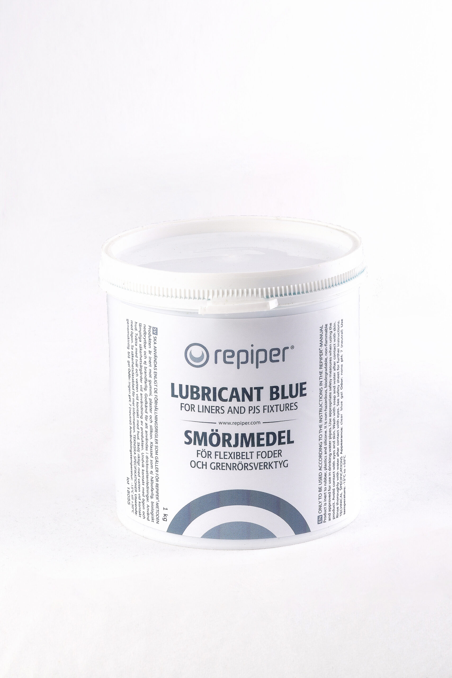 Repiper-Lubricant blue for liner and PJS Tool 1 kg – Fluxus Relining AB