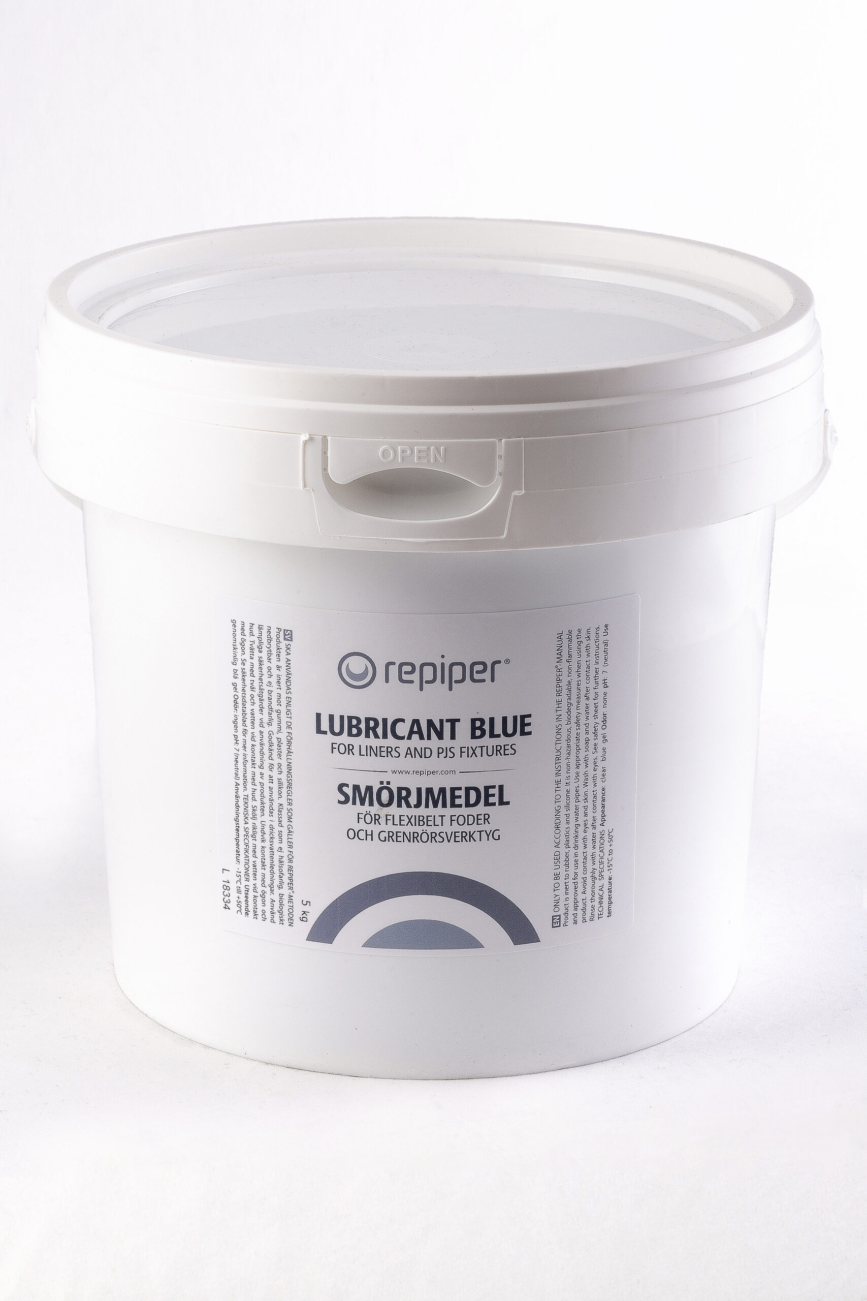 Repiper-Lubricant blue for liner and PJS tool, 5kg – Fluxus Relining AB